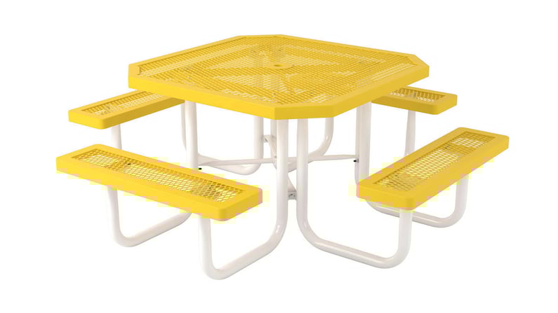 Regal Rectangle Pedestal Table